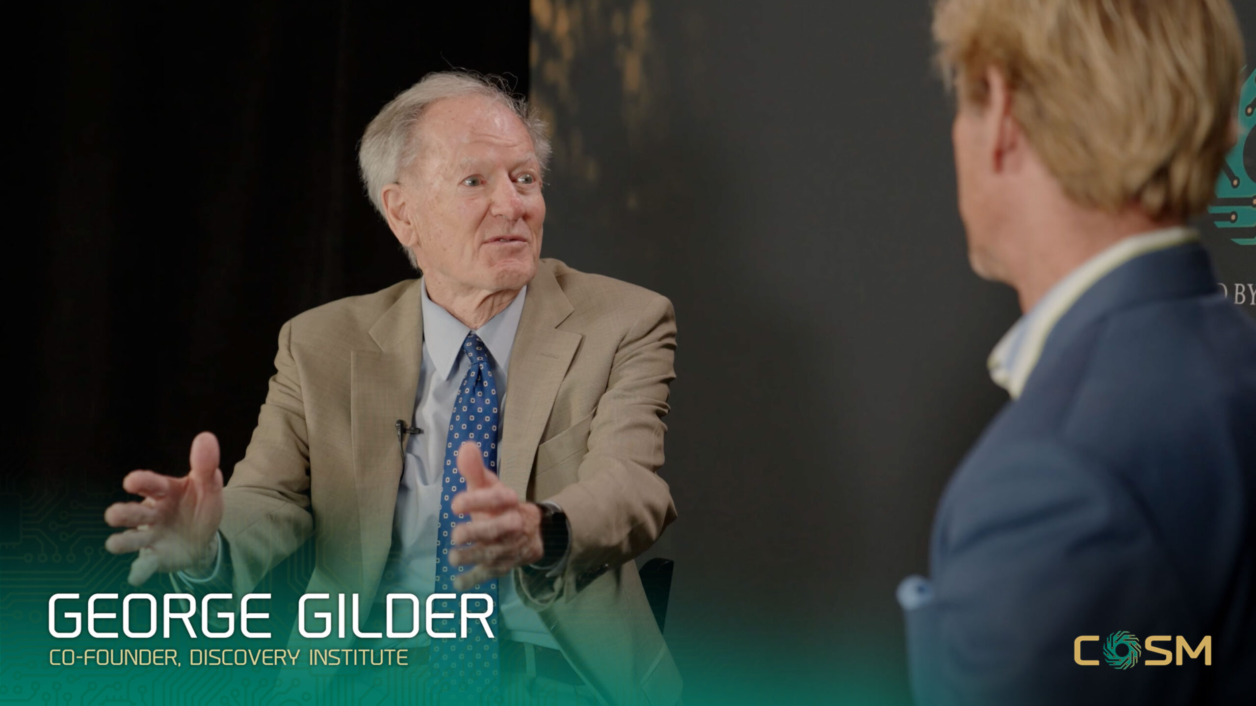 George Gilder with Jay Richards at COSM 2022 | COSM Technology Summit ...